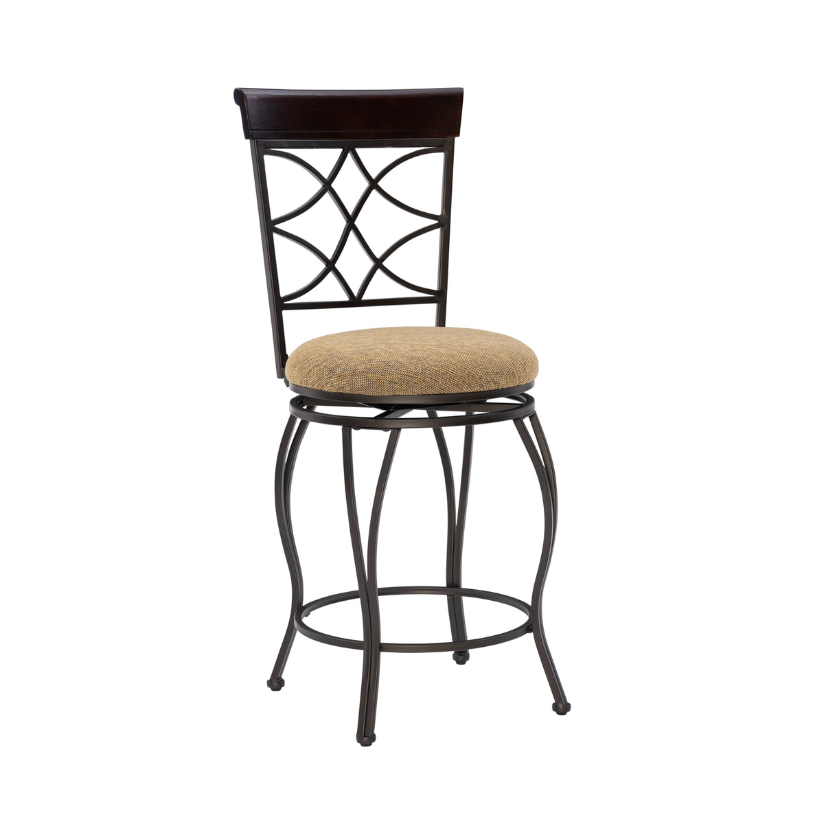 Curves Metal Counter Stool – Linon Home & Design LLC