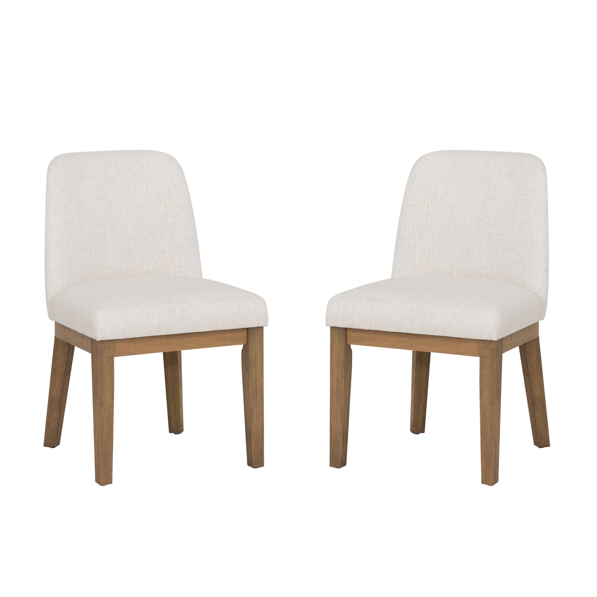 Torres Cream Upholstered Side Chairs – Linon Home & Design LLC